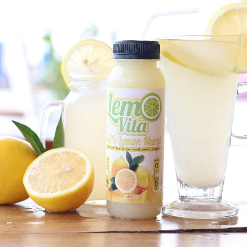 Jual Lemovita Jus Lemon Murni 100% 250ml Jus Diet Langsing | Shopee ...