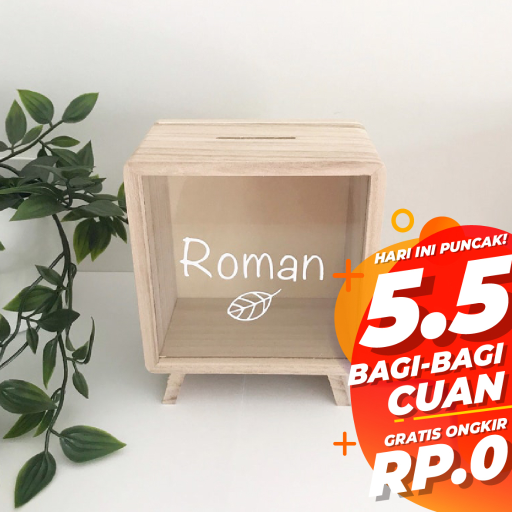 Jual CELENGAN KAYU VIRAL DENGAN CUSTOM NAMA / BELAJAR MENABUNG ...