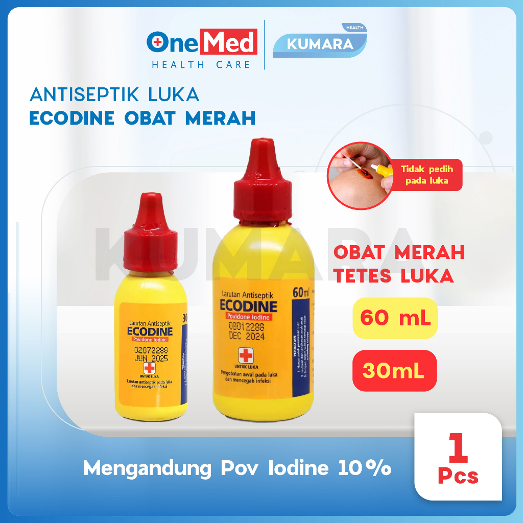 Jual ONEMED - Ecodine / Antiseptik untuk Luka | Shopee Indonesia