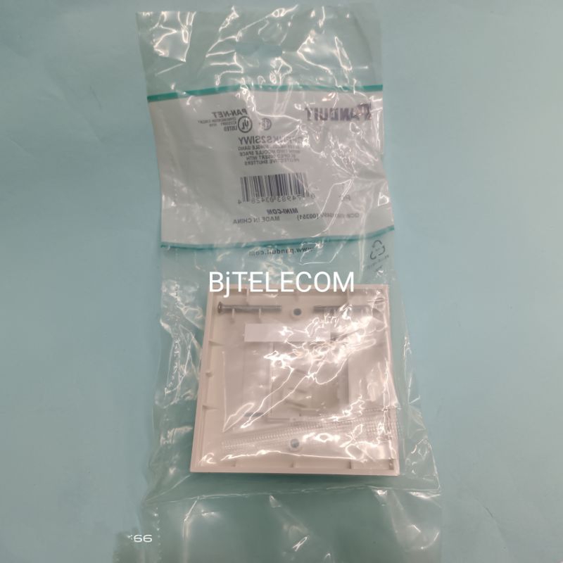 Jual face plate panduit 2 port / faceplate 2 port panduit | Shopee ...