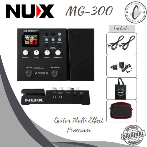 Jual Nux MG300 MG-300 Multi Efek Gitar Nux | Shopee Indonesia