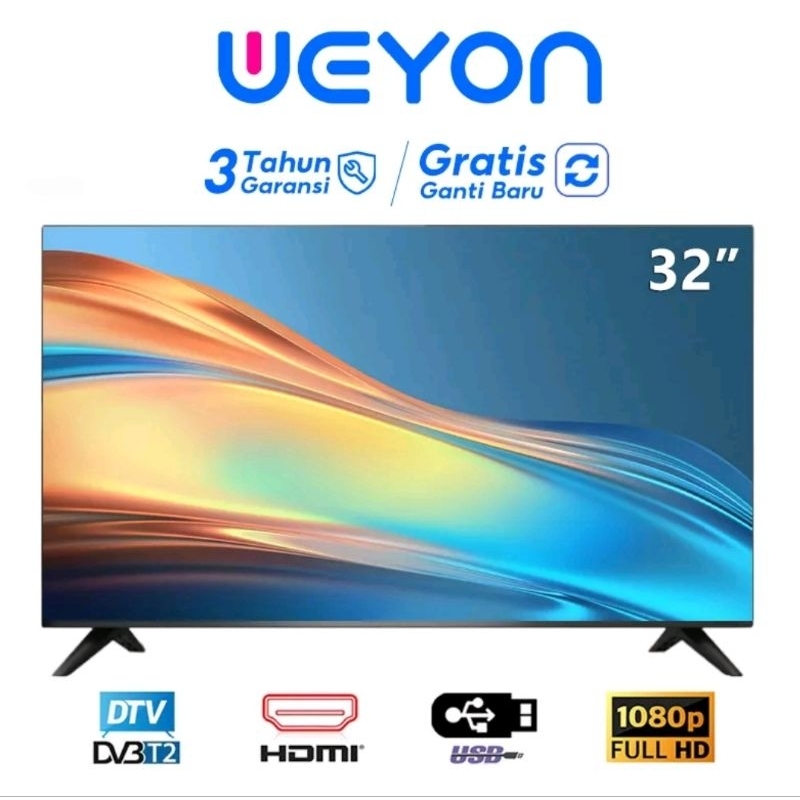 Jual SMART TV LED WEYON 32 INCH DIGITAL | Shopee Indonesia Jual SMART TV LED WEYON 32 INCH DIGITAL | Shopee Indonesia