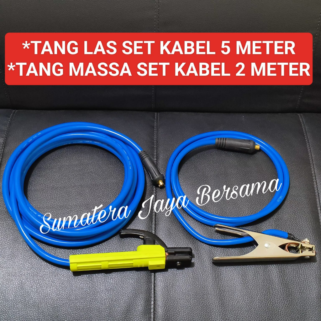 Jual Tang las set kabel 5 meter Tang massa set kabel 2 meter Paket ...