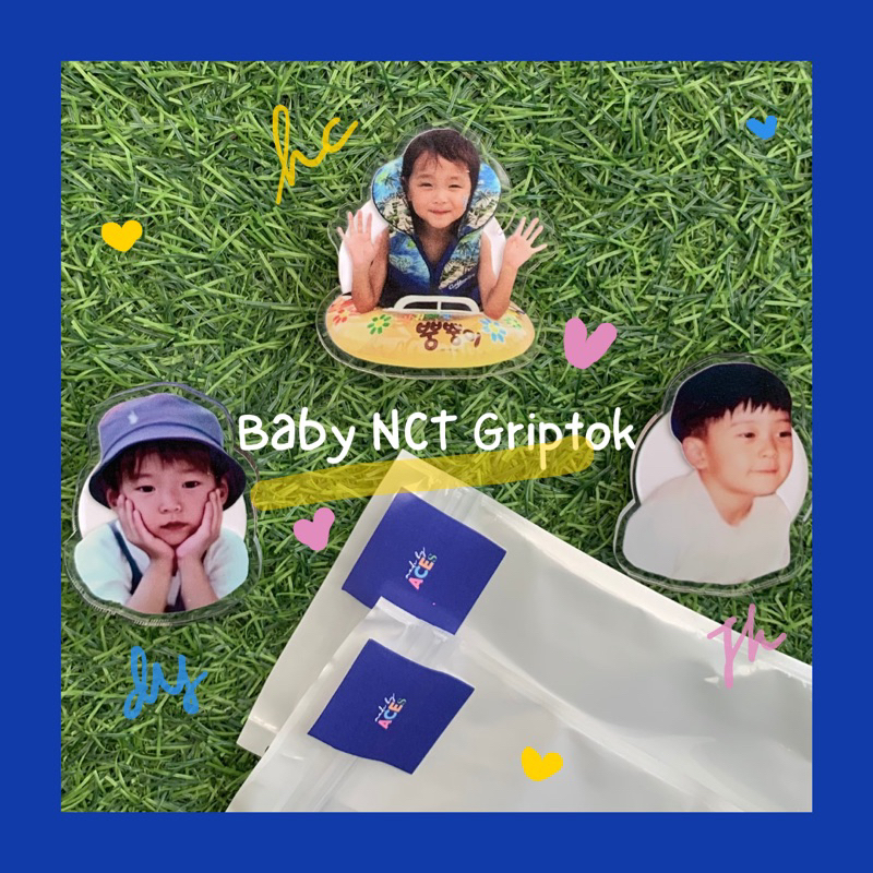 Jual NCT - BABY NCT GRIPTOK (DOYOUNG/ JAEHYUN/ HAECHAN) | Shopee Indonesia