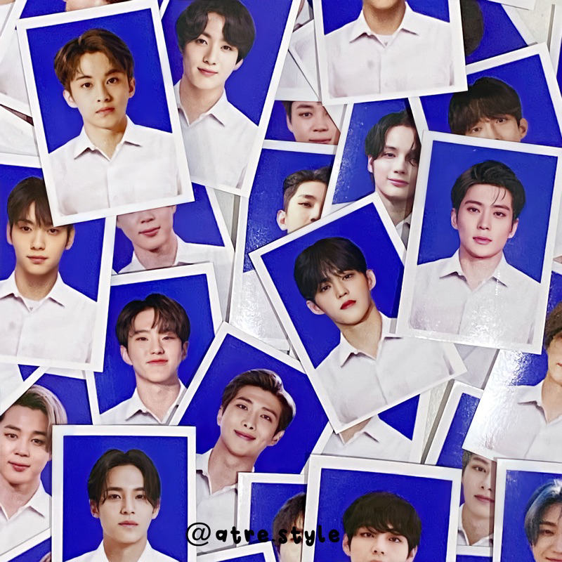 Jual pas photo ktp (kpop) BTS| SVT| NCT| TXT | Shopee Indonesia