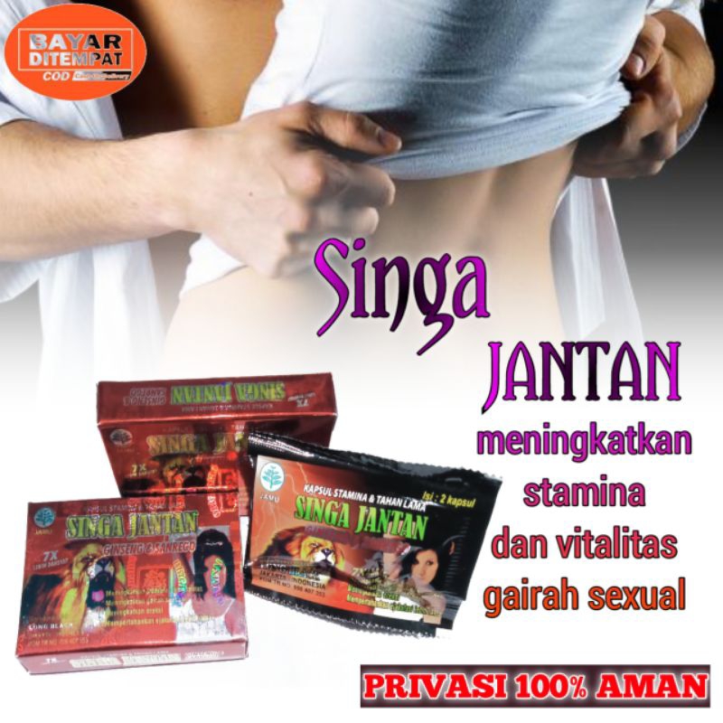 Jual kapsul kuat pria kapsul singa jantan sachet | Shopee Indonesia