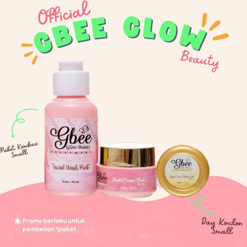 Jual Gbee Glow Beauty Paket Kinclong Small | Shopee Indonesia