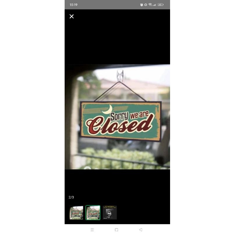 Jual open close sign toko | Shopee Indonesia