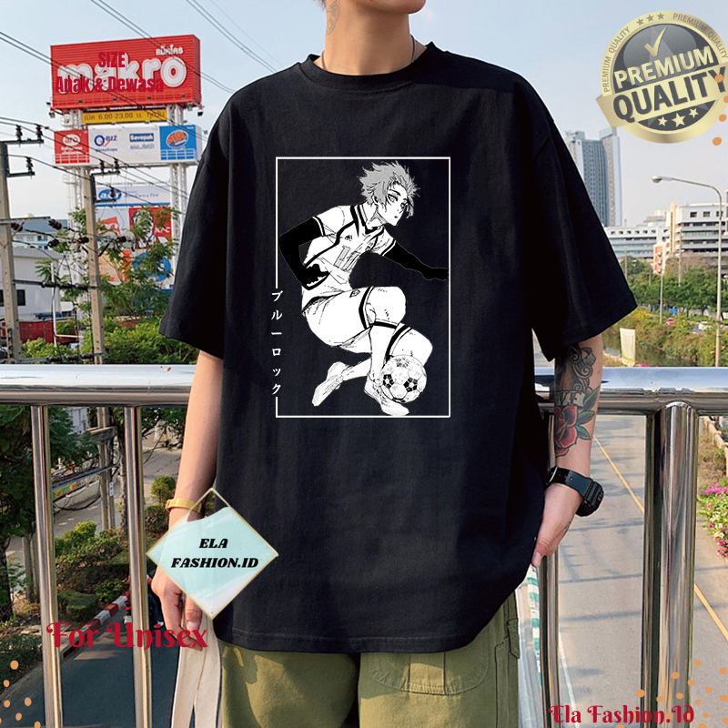 Jual Kaos blue lock Biru Seishiro Nagi T Shirt Wanita Pria Anime Manga ...