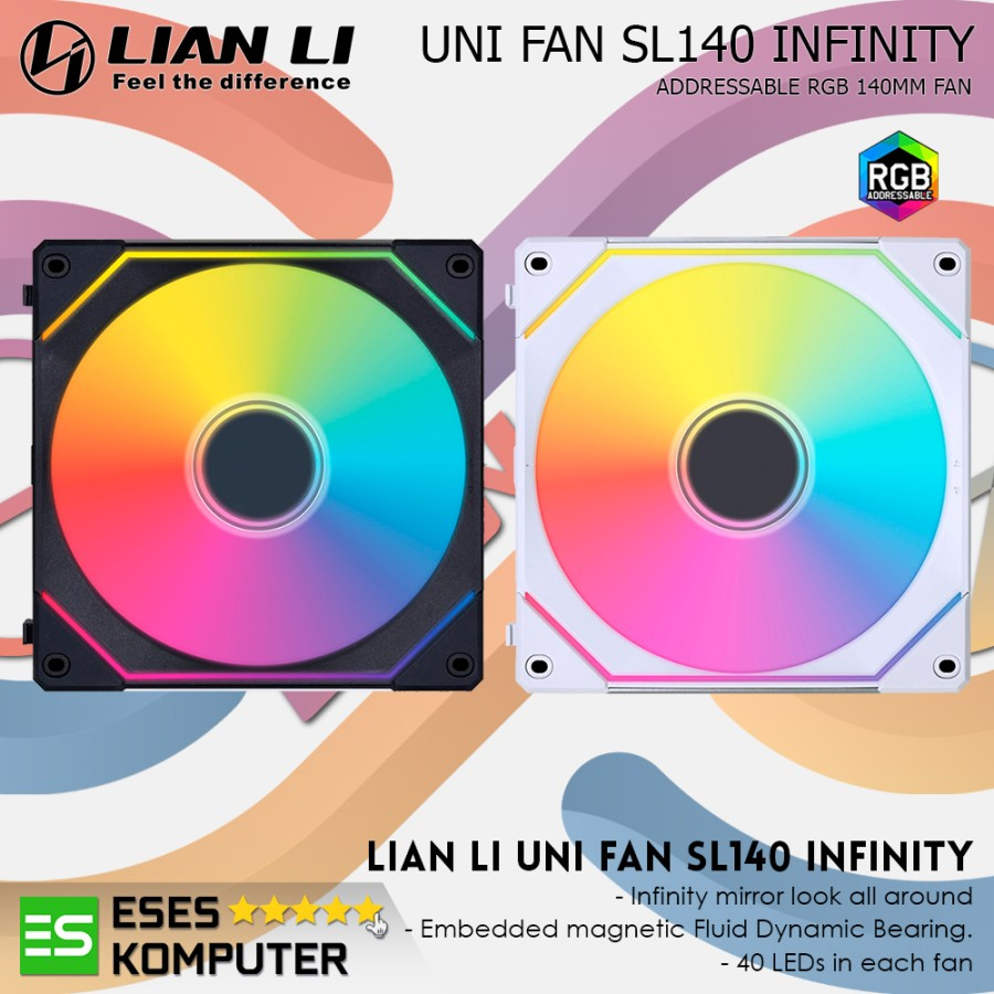 Jual Fan LIAN LI UNI FAN SL140 INFINITY ARGB SL-INFINITY 140mm 14cm ...