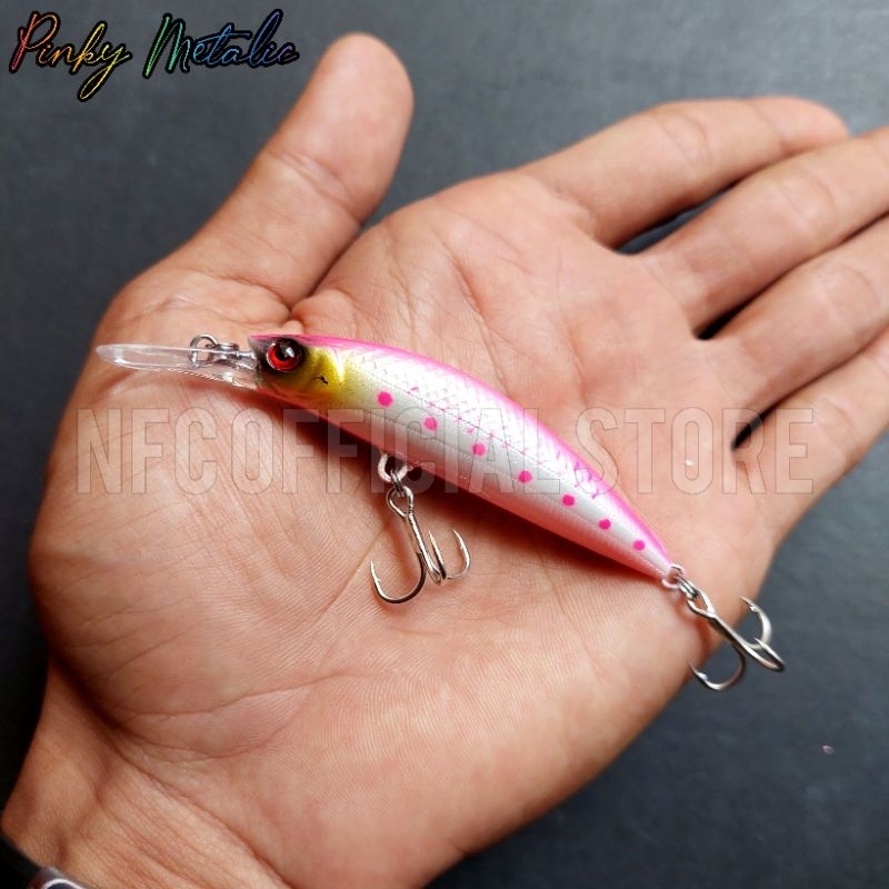 Jual Lure Minnow Sinking 7 cm 14 gram LONG CAST Best Killer Action ...