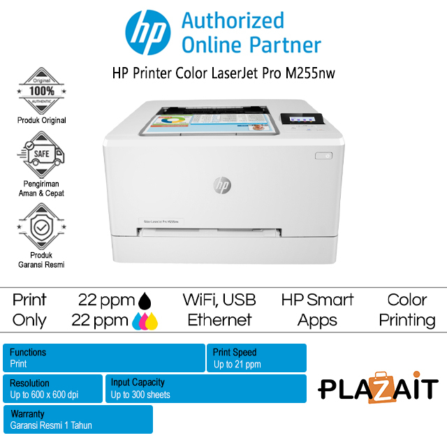 Jual Printer HP Color Laserjet Pro M255nw | Shopee Indonesia