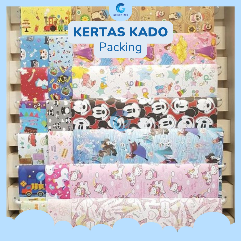 Jual Kertas Kado (Packing) | Shopee Indonesia