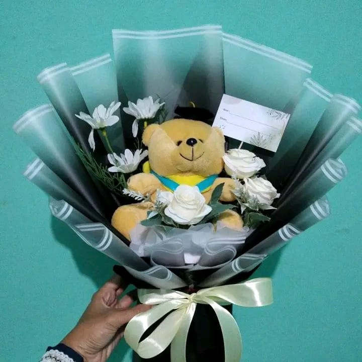 Jual BUCKET WISUDA - BUCKET BONEKA WISUDA - KADO WISUDA - BUCKET BUNGA ...