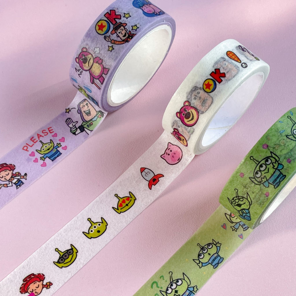 Jual Toy Story Washi Tape / Masking Tape Lem Kertas Roll | Shopee Indonesia