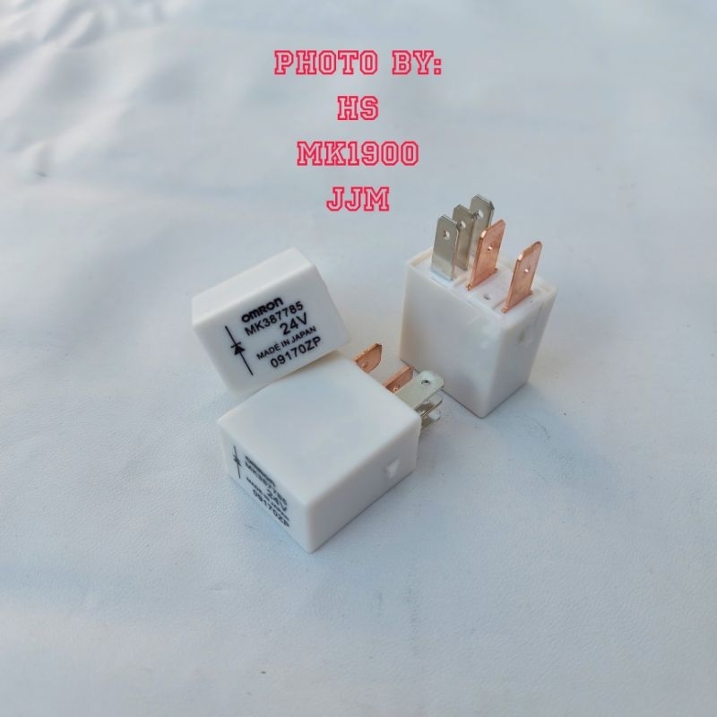 Jual RELAY STARTER PUTIH OMRON KAKI 5 24 V VOLT MITSUBISHI COLT DIESEL ...