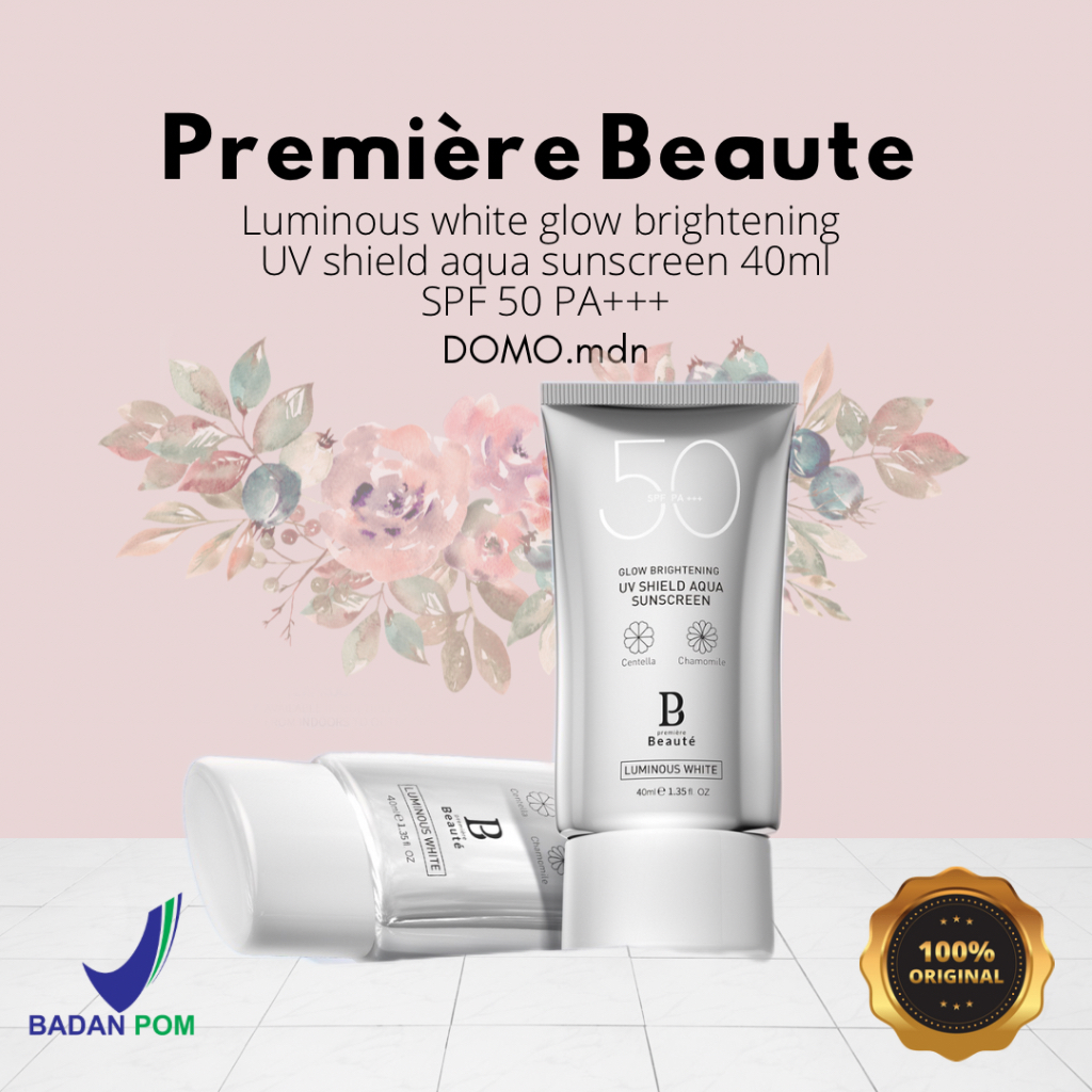 Jual PREMIERE BEAUTE LUMINOUS WHITE GLOW BRIGHTENING UV SHIELD AQUA ...