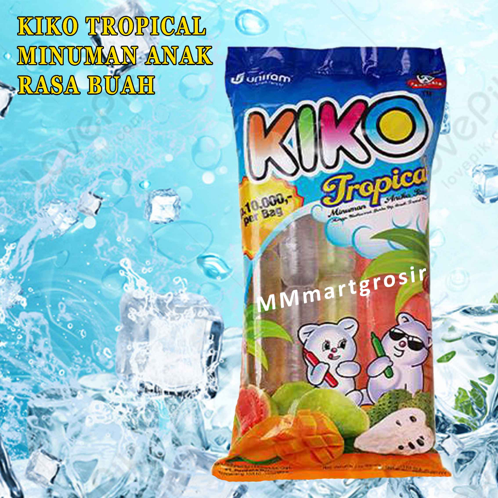 Jual kiko / Kiko Tropical / Minuman anak / isi 10 | Shopee Indonesia