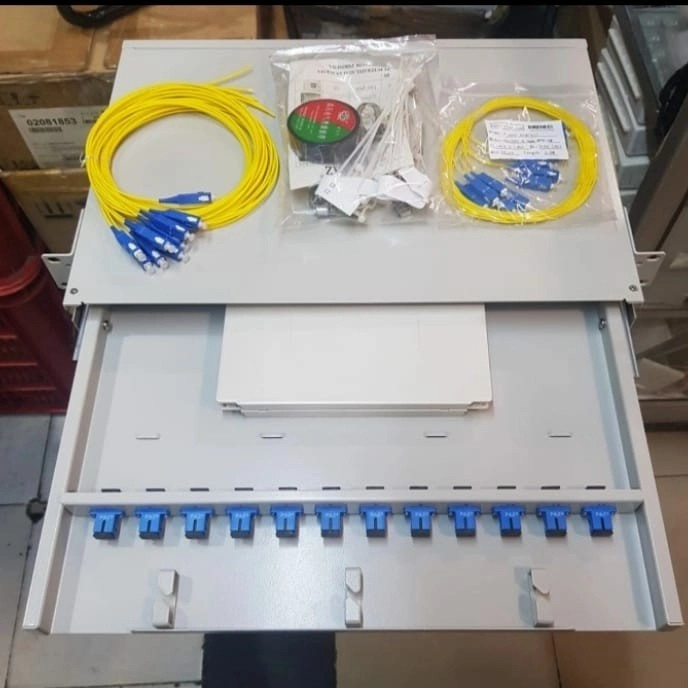 Jual otb PAZ 12 core sc upc lengkap pigtail dan adapter | Shopee Indonesia