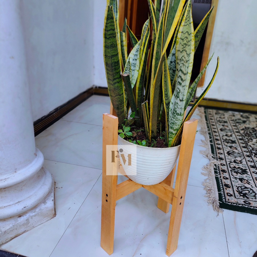 Jual Tempat Rak Pot Bunga Murah Dim 20CM Tatakan Pot Bunga Kayu ...