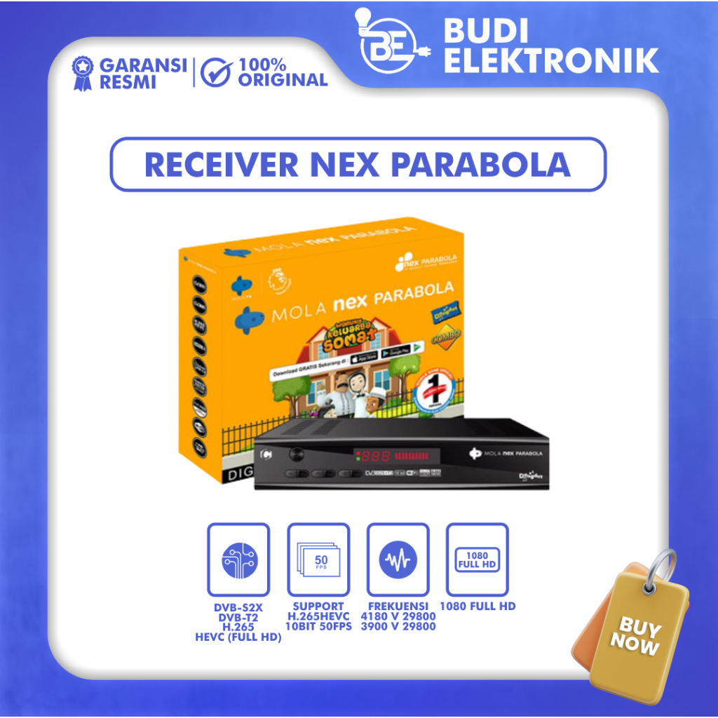 Jual RECEIVER NEX PARABOLA COMBO | Shopee Indonesia