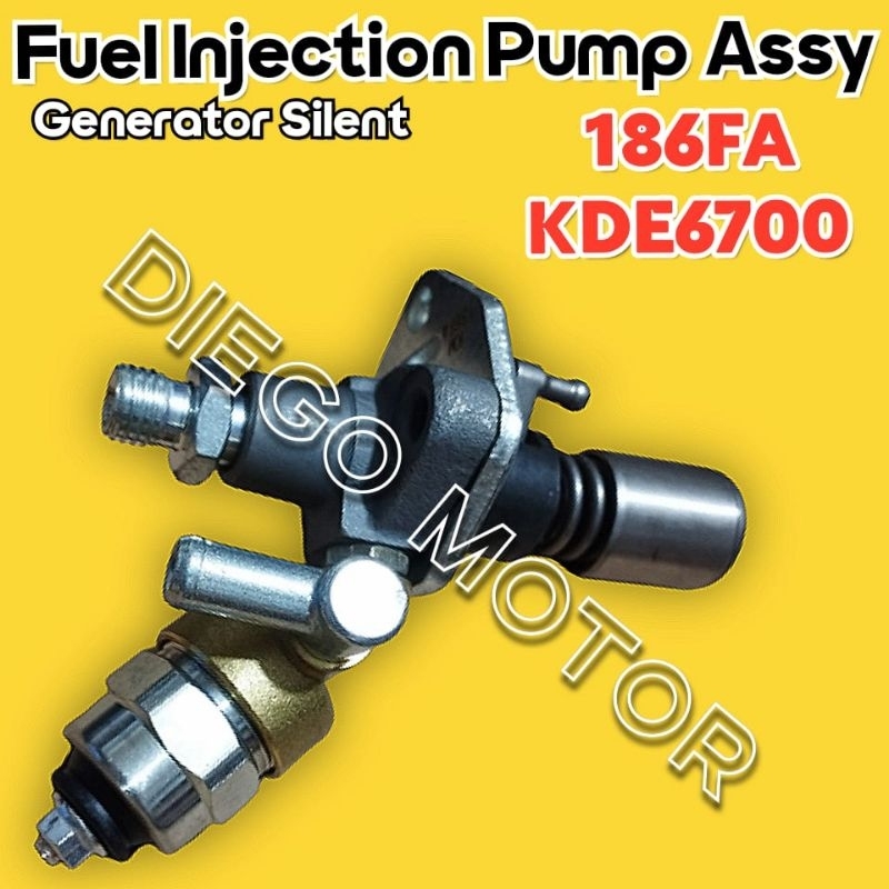 Jual 186F 186FA Fuel Injection Pump Assy Pompa Minyak Komplit Genset ...