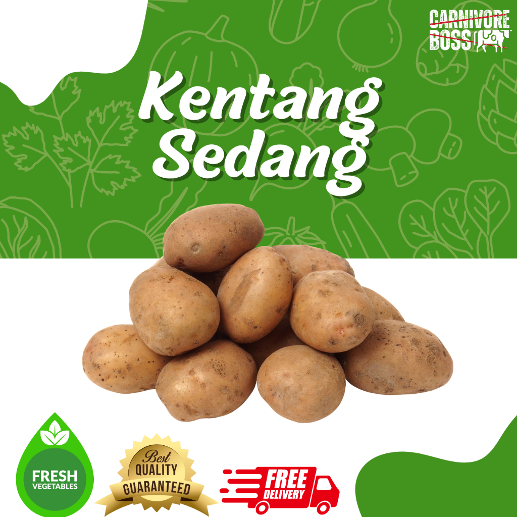 Jual KENTANG SEDANG SUPER FRESH 1 KG / KENTANG / KENTANG KUNING / SAYUR ...