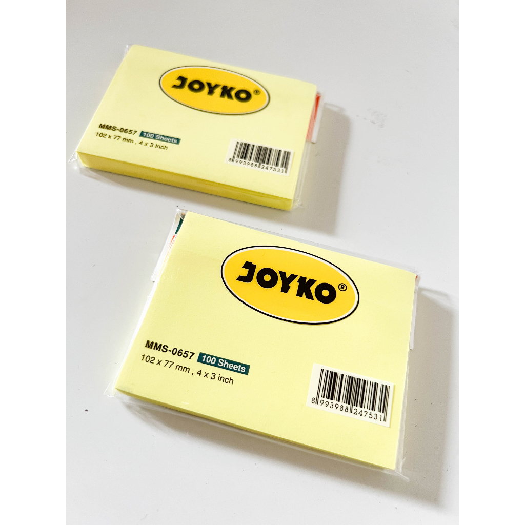 Jual Sticky Note JOYKO MMS-0657 Memo Stick Notes | Shopee Indonesia