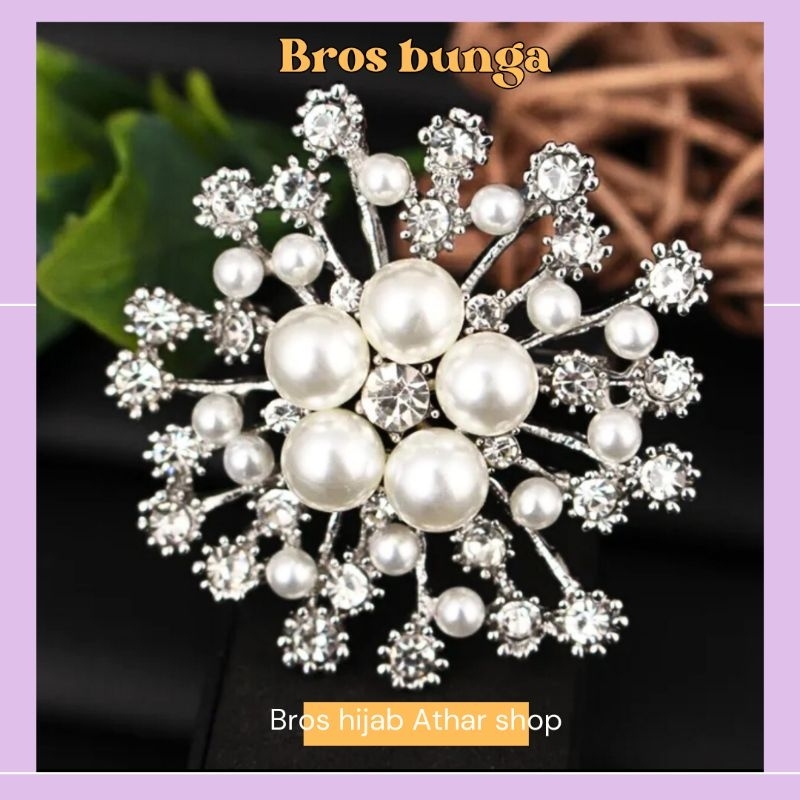 Jual Bros wanita brooch bunga Bros baju Bros kerudung Bross kebaya ...