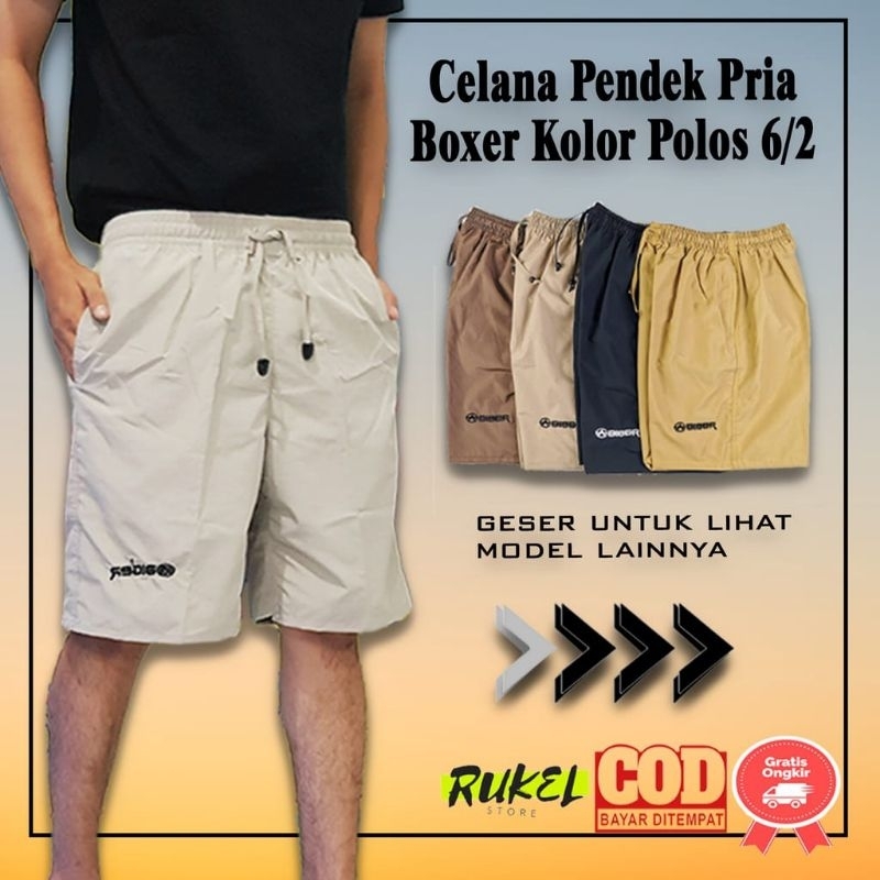 Jual Celana Pendek Kolor Pria Santai Ukuran All Size Dewasa | Shopee ...