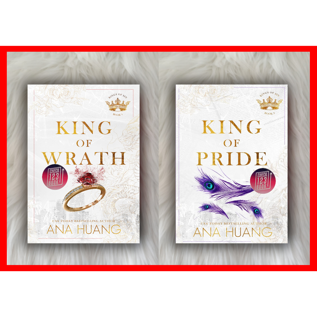 Jual HARDCOVER Kings of Sin series by Ana Huang (King of Wrath & King ...
