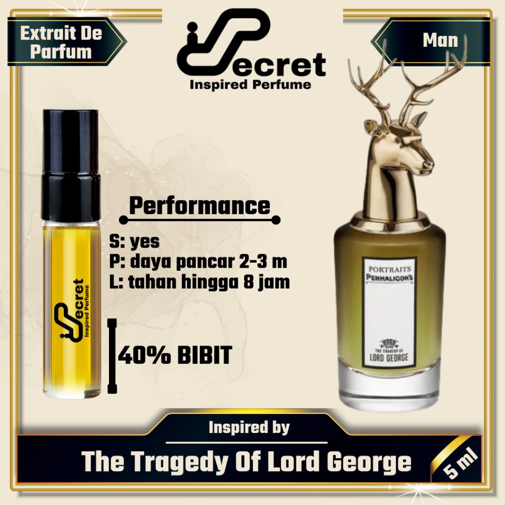 Jual Secret Inspired Perfume by THE TRAGEDY OF LORD GEORGE | Extrait De ...