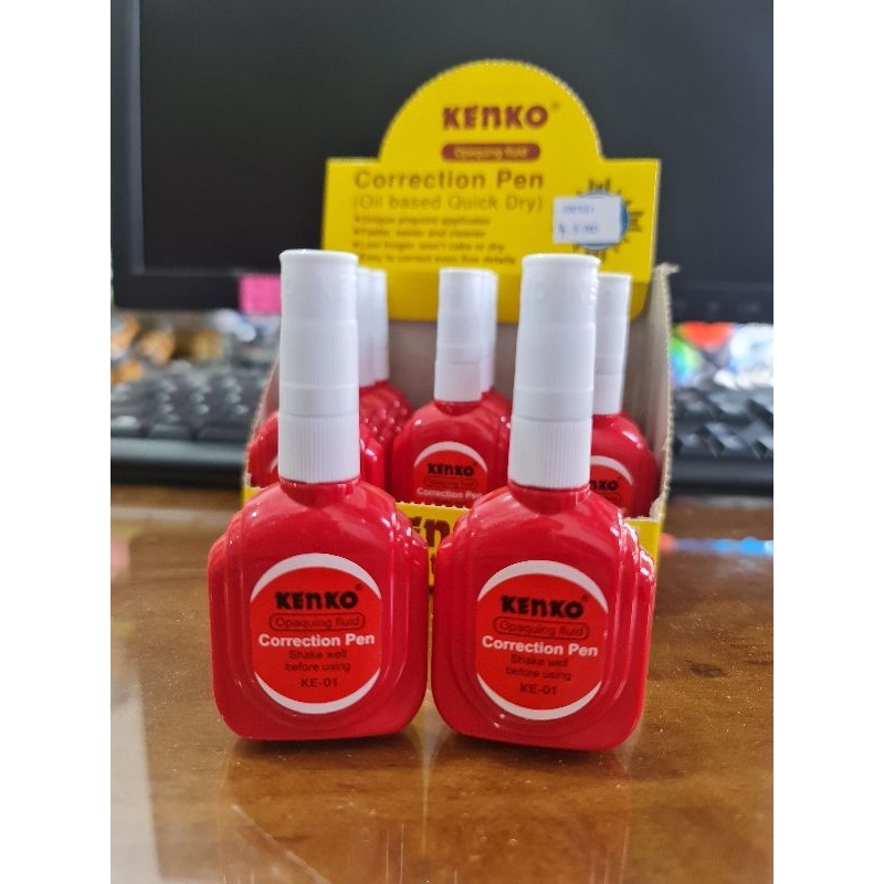 Jual STIPO CAIR KENKO / TIPE X / CORRECTION PEN KENKO K01 | Shopee ...
