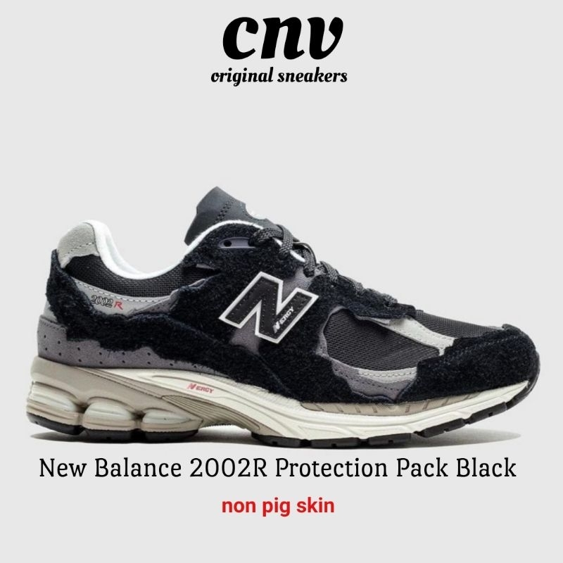 Jual New Balance 2002R Protection Pack Black Grey | Shopee Indonesia