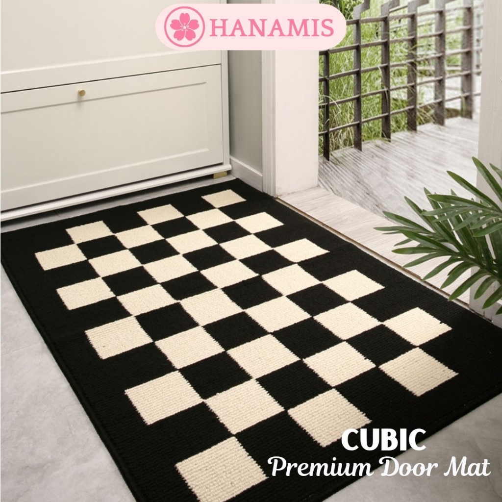 Jual Keset Pintu Rumah CUBIC Keset Kaki Anti Slip Outdoor Keset Lantai ...