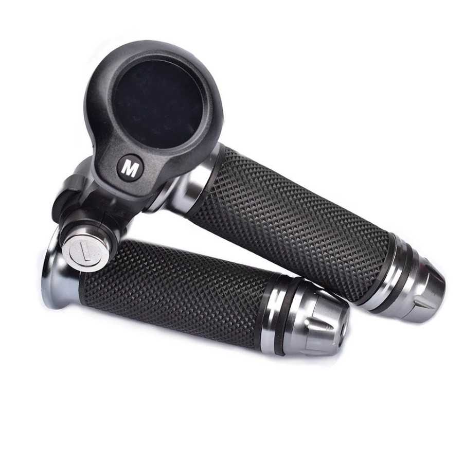 Jual Throttle Handle Gas Round Screen Universal Ebike Motor Listrik ...
