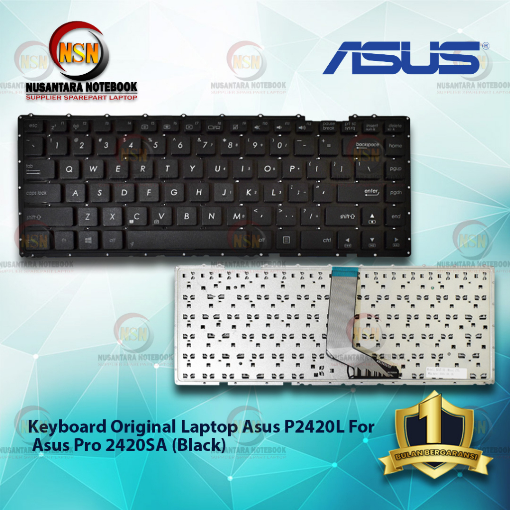 Jual Keyboard Laptop Original Asus P2420L for Laptop Asus Pro 2420SA ...