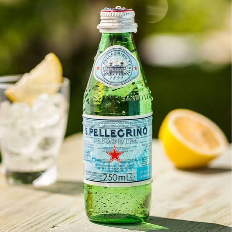 Jual San Pellegrino Sparkling Mineral Water 250ml x 24 Botol (ctn) | Shopee Indonesia