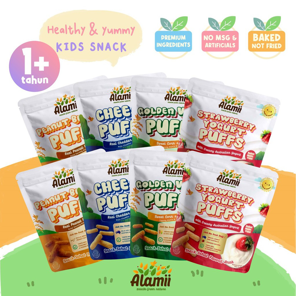Jual Alamii Puffs Snack 25g - Cemilan Anak 1tahun+ | Shopee Indonesia