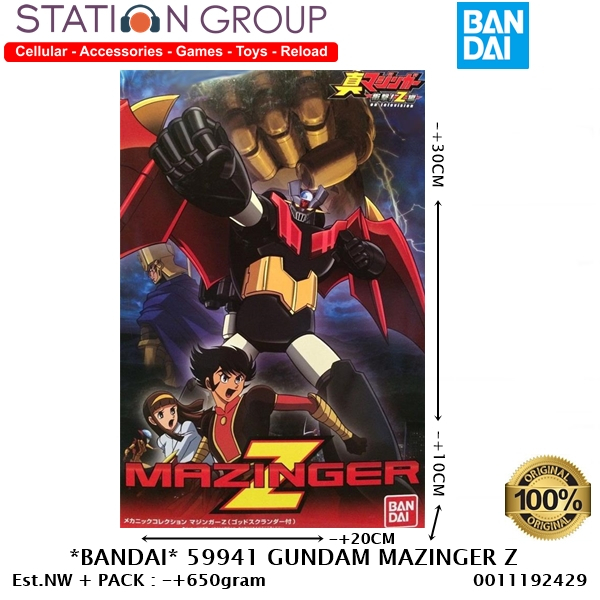 Jual BANDAI 59941 GUNDAM MAZINGER Z - GUNPLA MODEL KIT | Shopee Indonesia