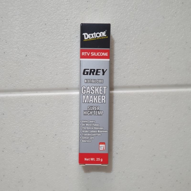 Jual Lem Gasket Dextone Abu-abu / RTV Silicone Gasket Maker High Temp ...