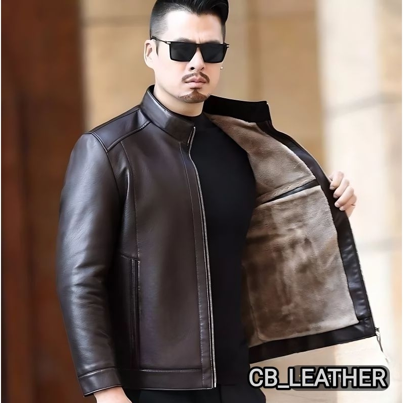 Jual JAKET KULIT DOMBA ASLI 100% /JAAKET KULIT PRIA DEWAS JAKET KULIT ...