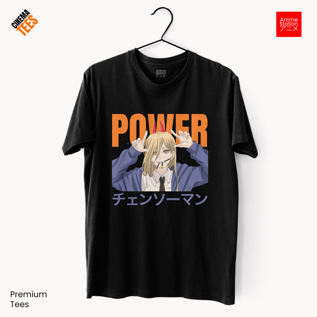 Jual Kaos Power Chainsaw Man - Tshirt Anime dan Movie | Shopee Indonesia