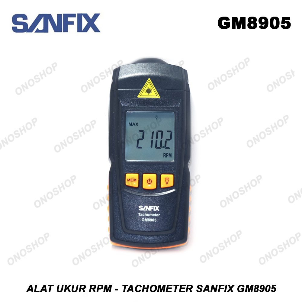 Jual Alat Ukur RPM - Tachometer Sanfix GM8905 | Shopee Indonesia