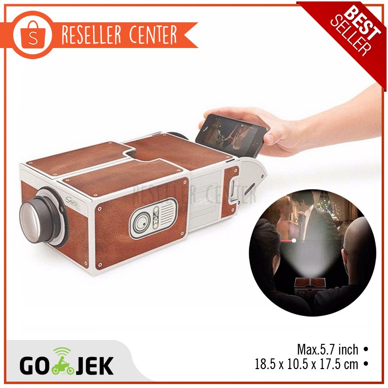 Jual Pembesar Layar HP Mobile Phone Android Movie Cinema Proyektor ...