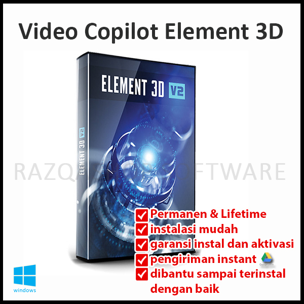 Jual Video Copilot Element 3D 2 for After Effects [windows] | Shopee Indonesia