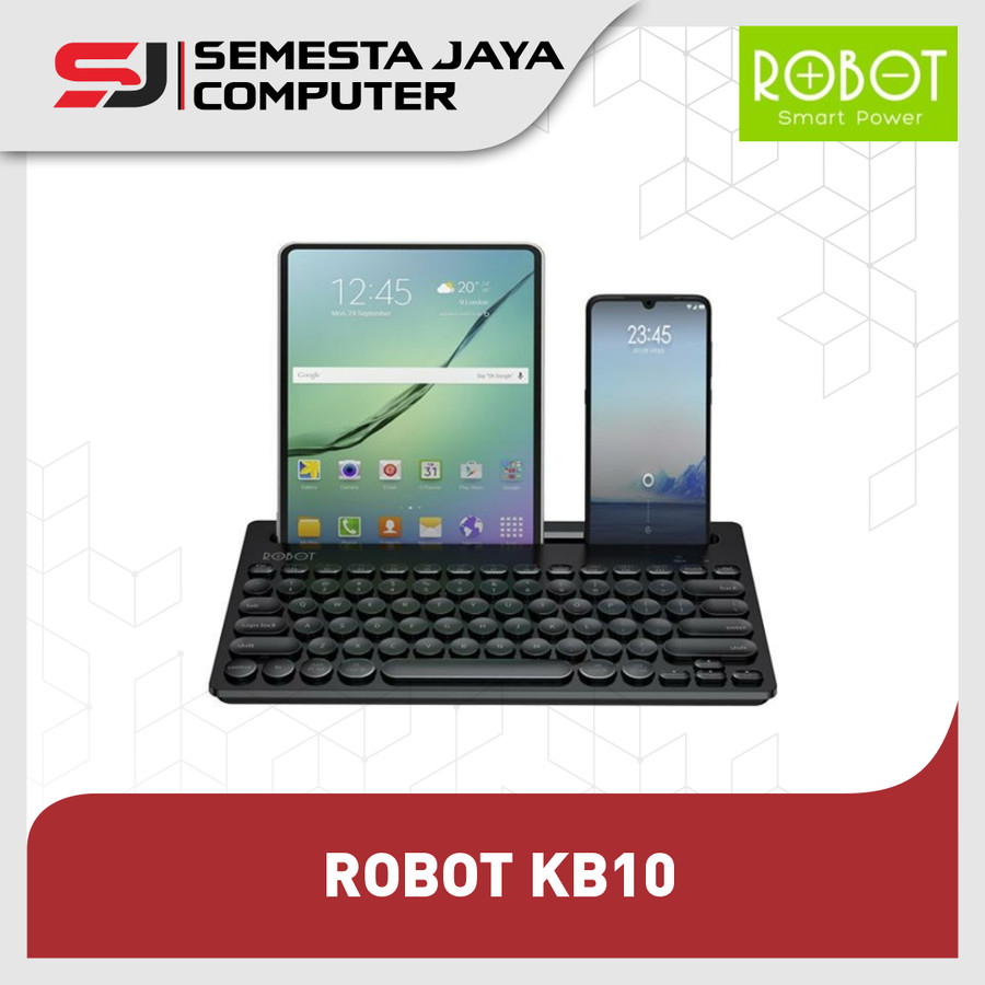 Jual ROBOT KB10 KEYBOARD WiRELESS & BLUETOOTH Android iPad PC Multi ...