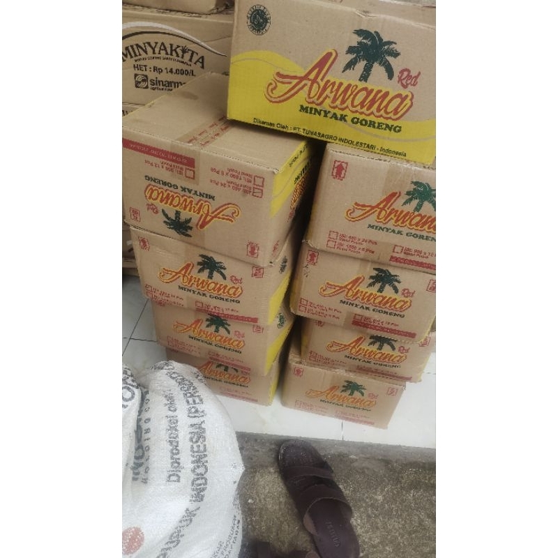 Jual minyak goreng arwana/fetta pouch 450ml | Shopee Indonesia