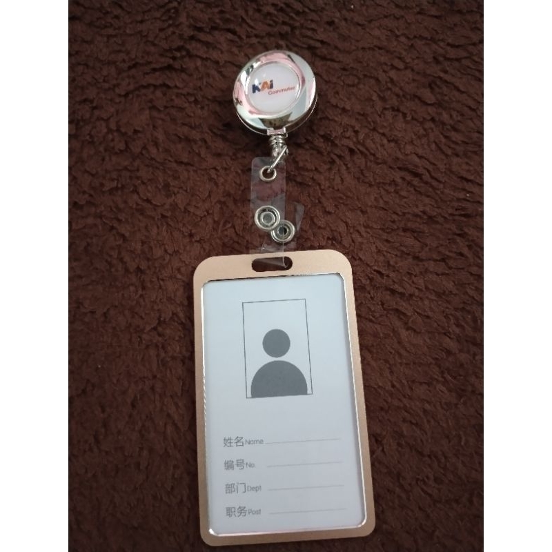 Jual KERETA API INDONESIA ID CARD HOLDER YOYO LUXURY NAME TAG PREMIUM ...