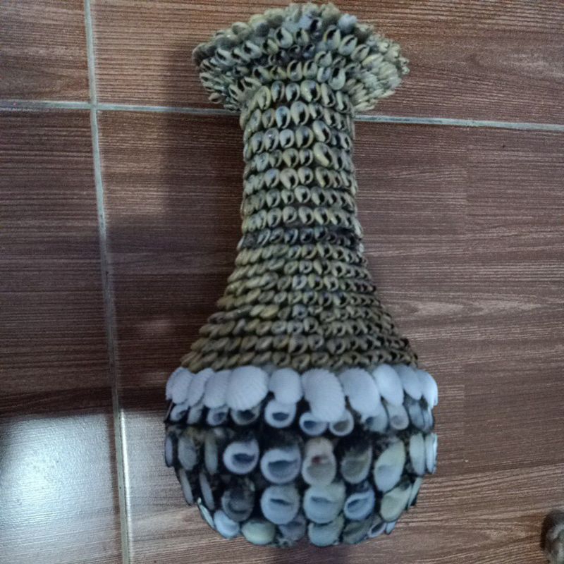 Jual VAS BUNGA TEMPELAN CANGKANG KERANG | Shopee Indonesia